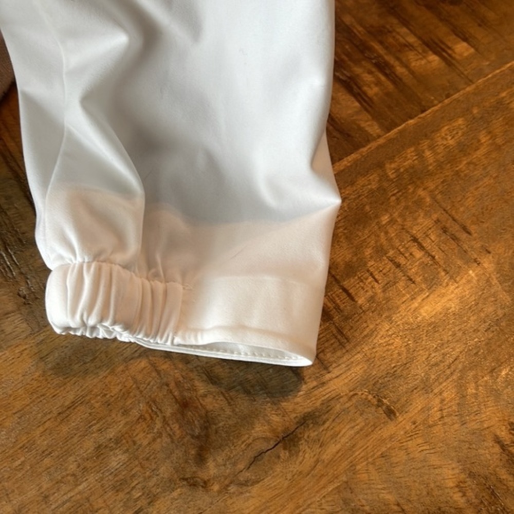 Athleta White Reflective Jacket - Gem